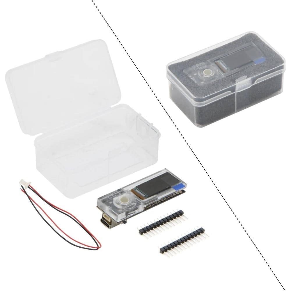 LILYGO- T-Track ESP32-S3 AMOLED Trackball Development Board ESP32-S3R8 WiFi Bluetooth 1,1-calowy ...