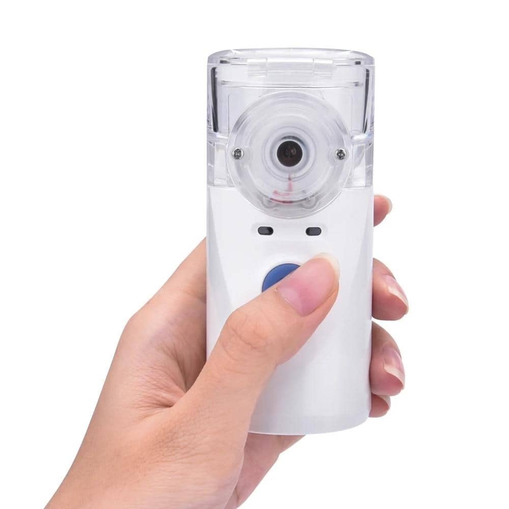 Przenośny nebulizator, cichy nebulizator siatkowy dla dorosłych i ...