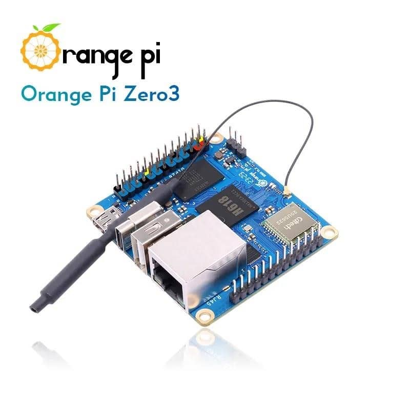 Orange Pi Zero 3 1GB RAM Allwinner H618 WiFi Bluetooth Gigabit Mini PC Zero3 Płytka rozwojowa ...